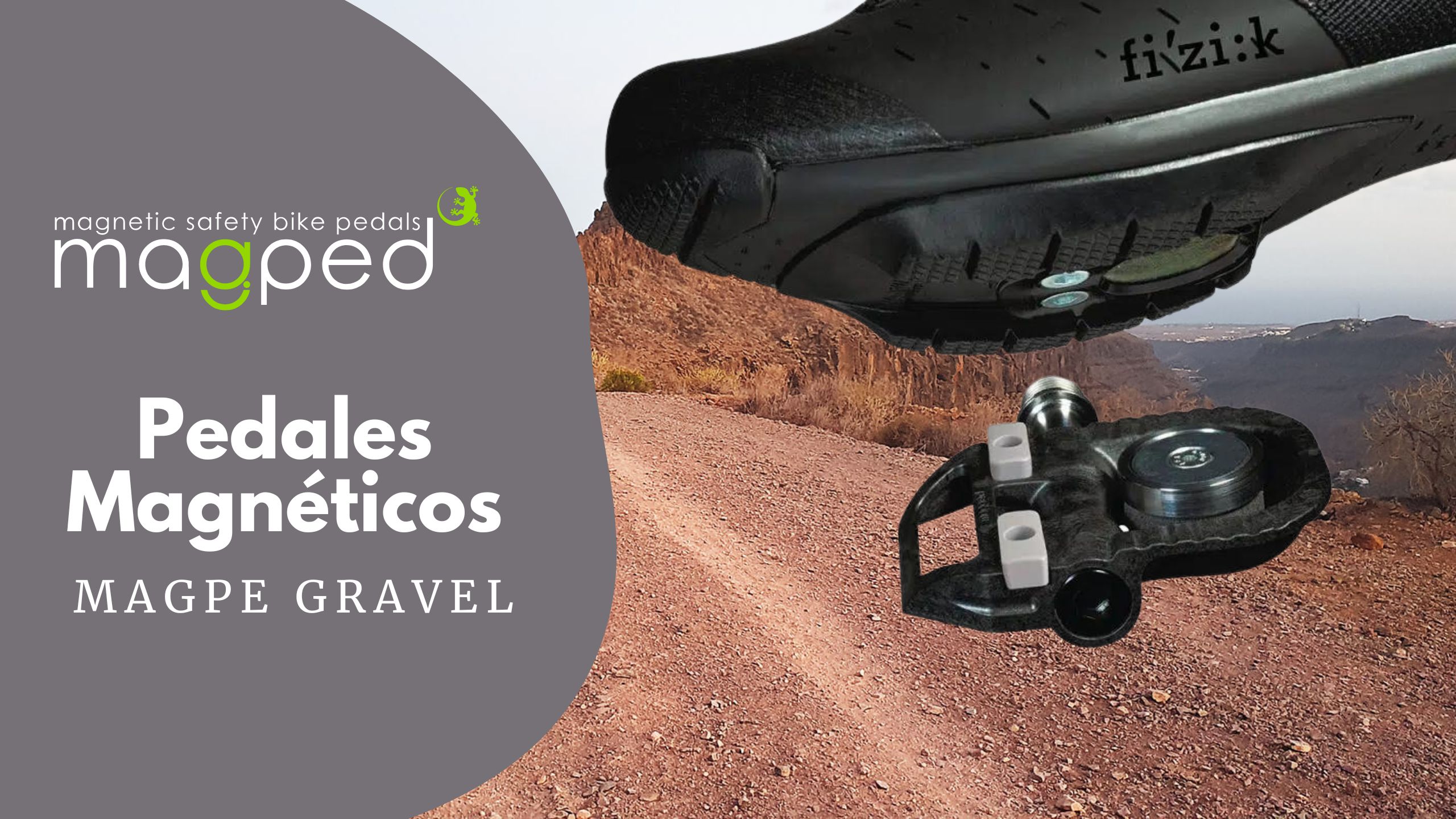 Pedales magnéticos modelo magped gravel. | El Blog de Alakan