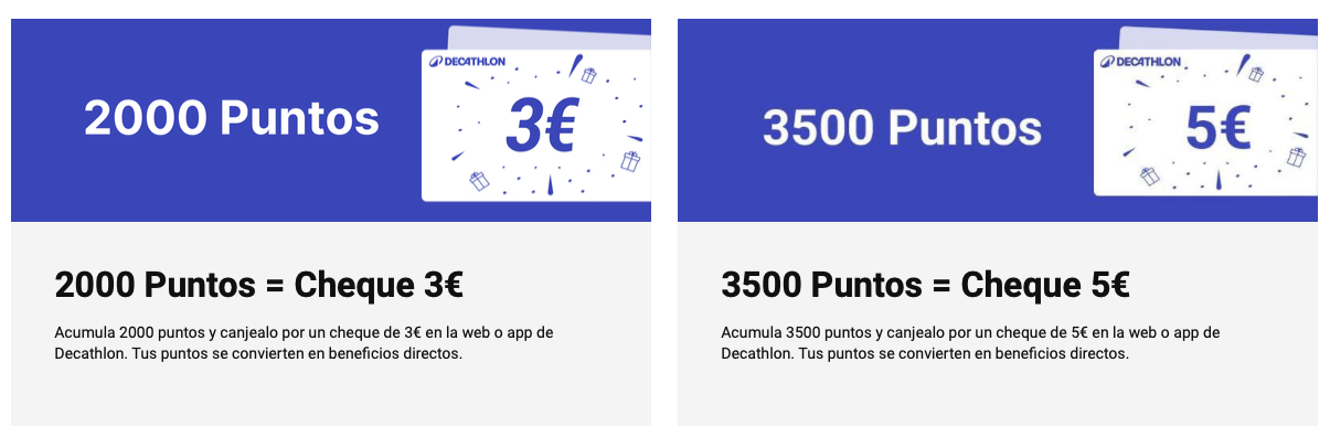 Novedades en el programa de puntos de Decathlon. | El Blog de Alakan